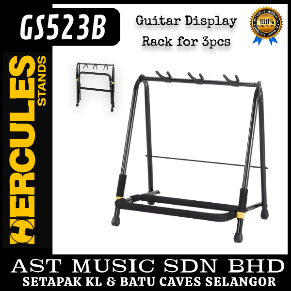 Hercules GS523B Guitar Display Rack for 3pcs | Shopee Malaysia