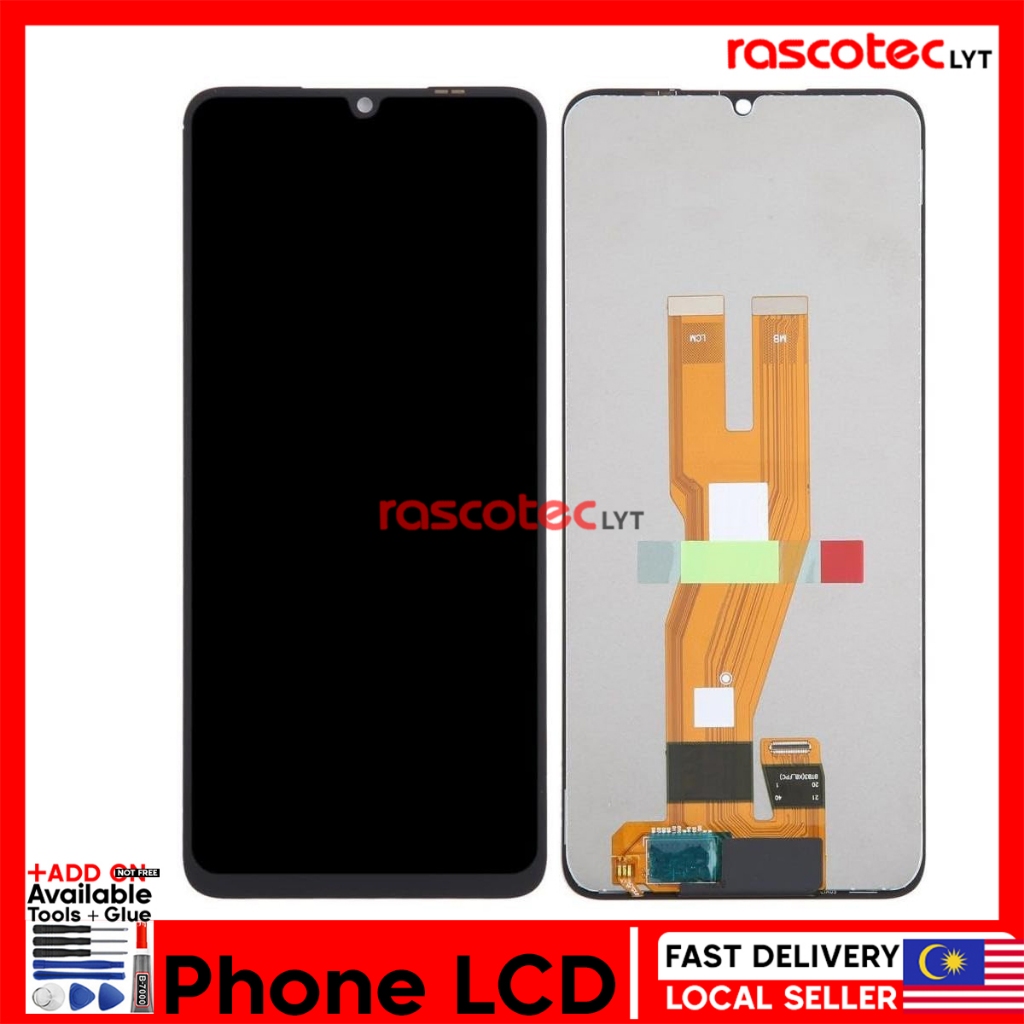 Compatible LCD For Samsung Galaxy A05 / SM-A055F / SM-A055F/DS / SM ...