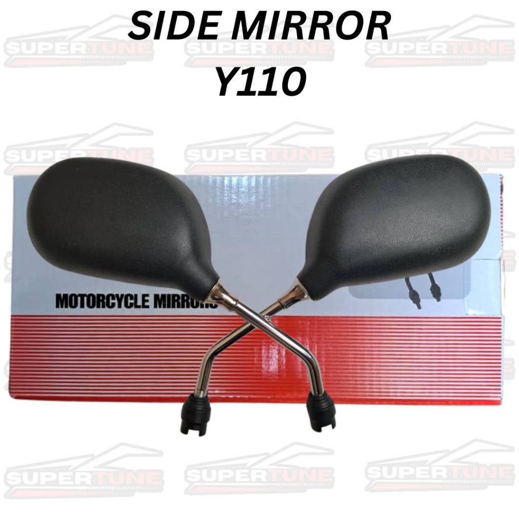 SIDE MIRROR YAMAHA Y110SS / Y110 / LC135 / RXZ BATANG CHROME | Shopee ...