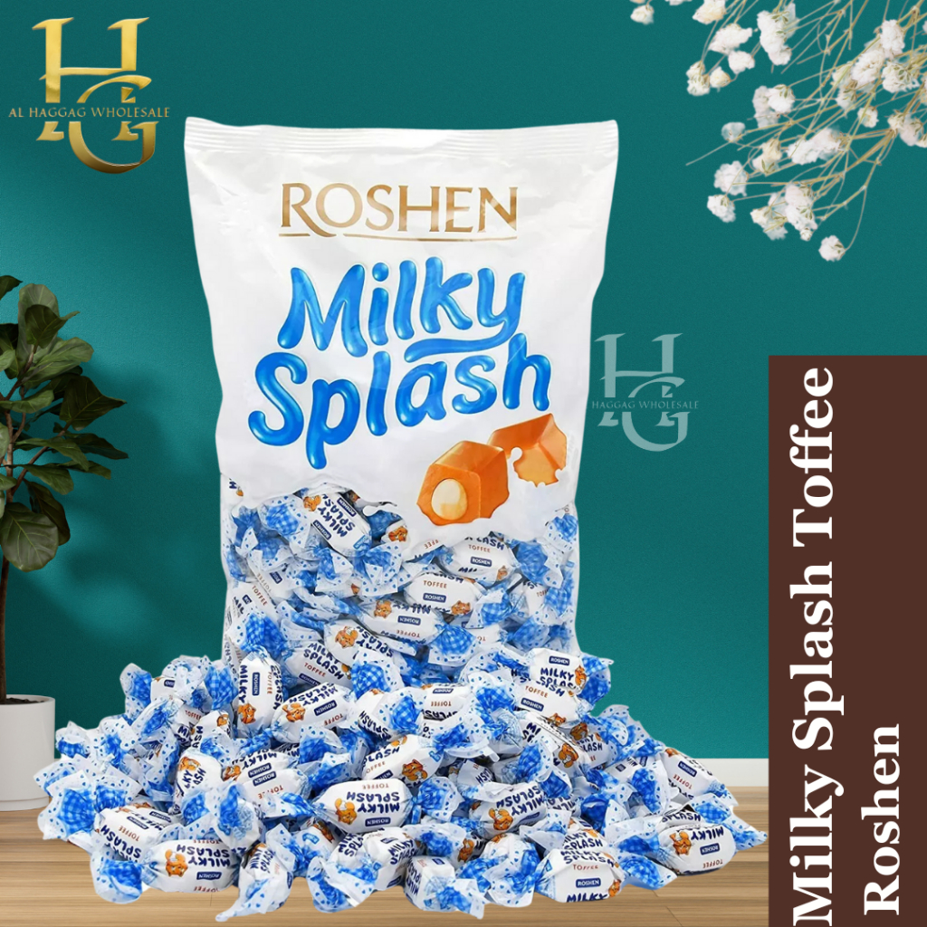 Roshen Milky Splash Creamy Toffee Candies With Milky Filling1Kg ...