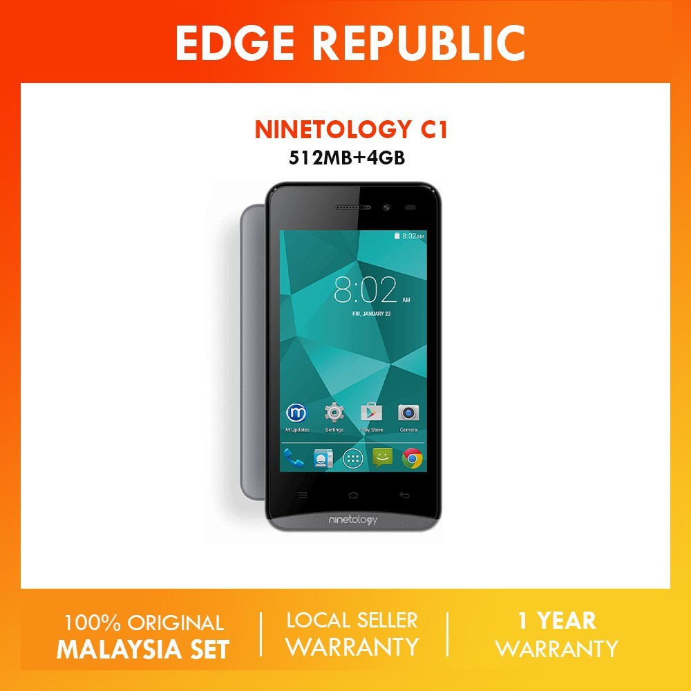 telefon bimbit Ninetology C1 512MB + 4GB Original Malaysia Set | Shopee ...