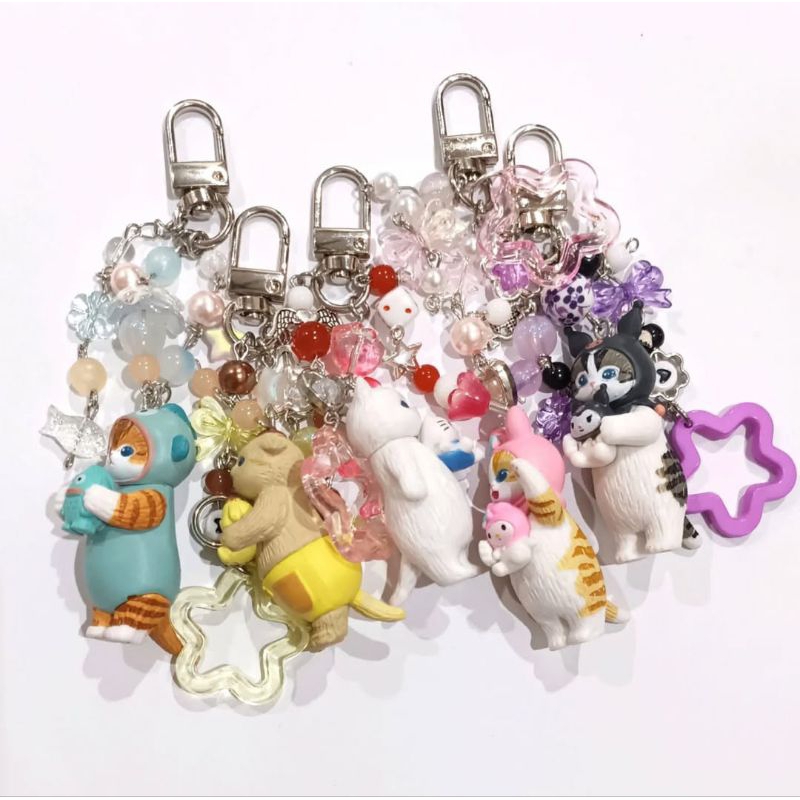 mofusand x sanrio keychains, mofusand keychain | Shopee Malaysia