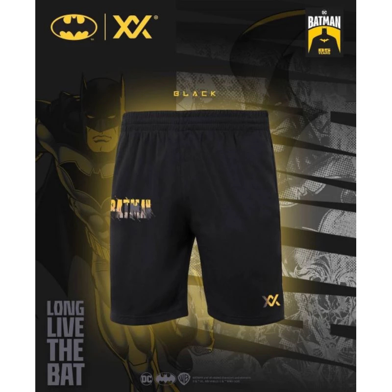 MAXX x Batman MLPNT02 Short Badminton Pant Spandex Polyester | Shopee ...