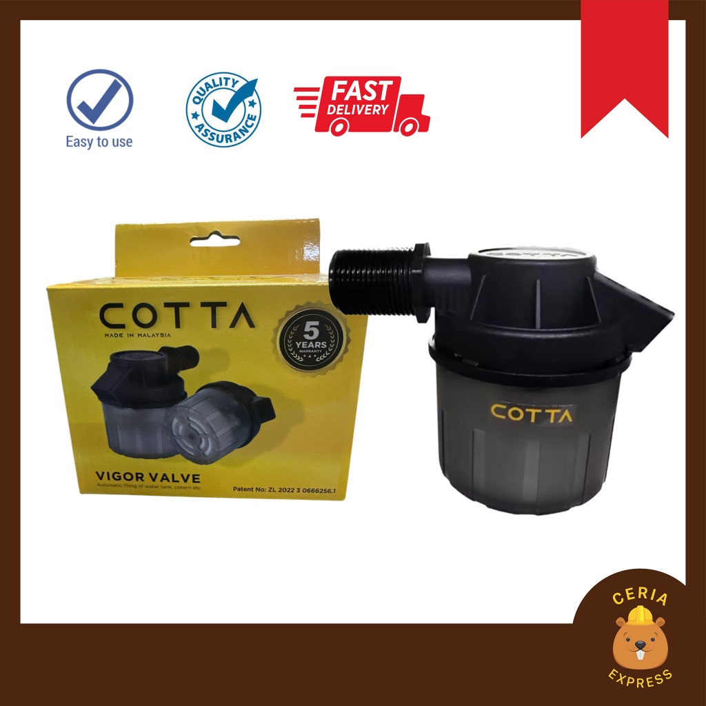 COTTA Automatic Vigor Valve Water Tank Float Control Automatik Bola ...