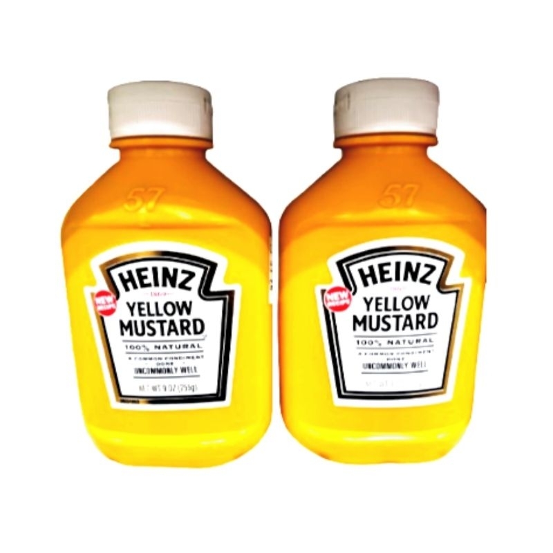 HEINZ YELLOW MUSTARD 9OZ 255g | Shopee Malaysia