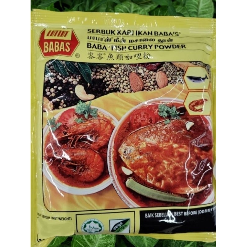BABAS FISH CURRY POWDER 1KG | Shopee Malaysia