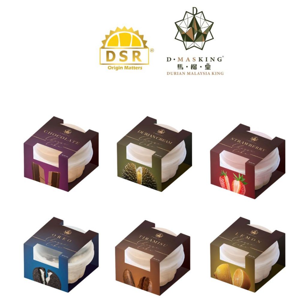 D.Masking Frozen Mini Cheesecakes - Durian/Chocolate/Lemon/Oreo ...