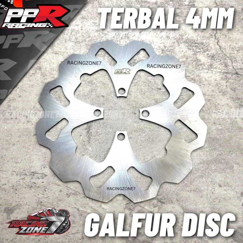 “TERBAL 4MM” PPR RACING R4 DISC PLATE Galfer/ BINTANG DISC BRAKE/ DISC ...