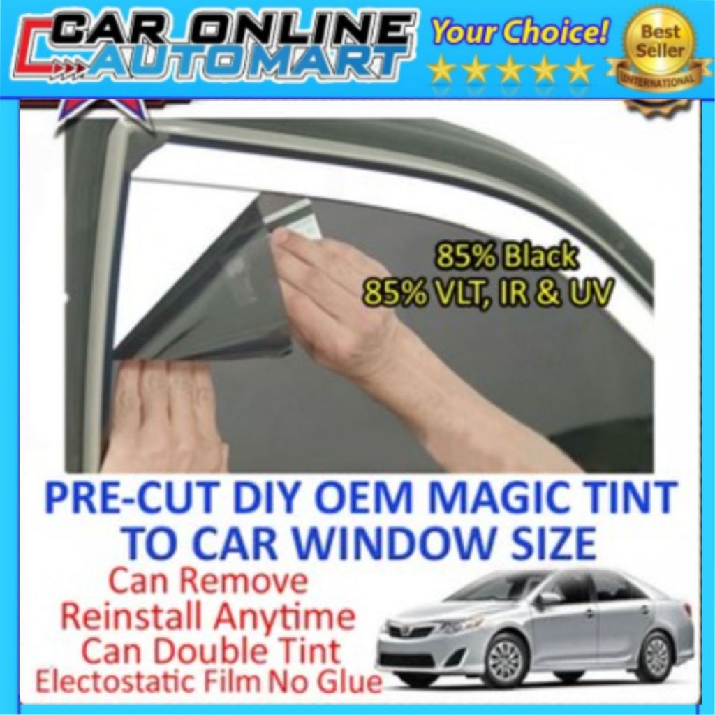 Toyota Camry 2012-2014 Magic Tint/ Magic Tinted Solar Window-black (7 ...