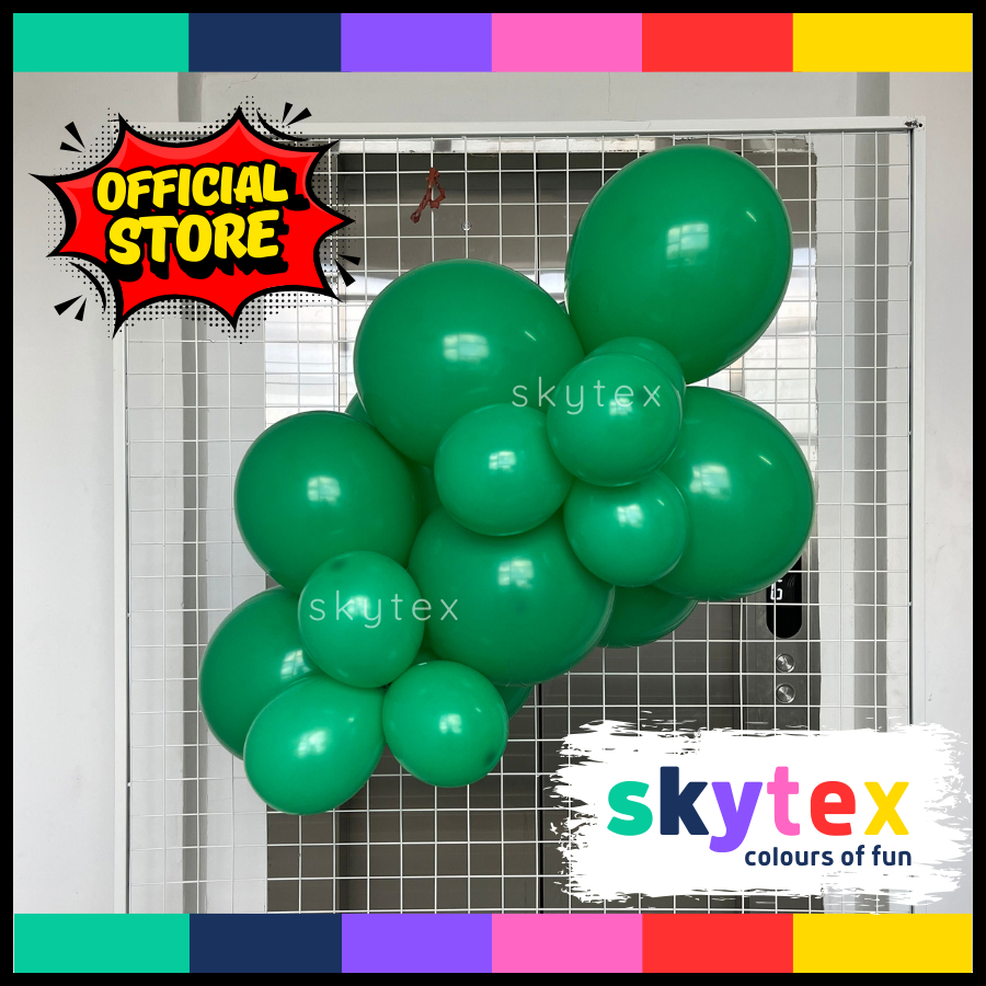 SKYTEX - Standard GREEN Color Balloons (SKX) | Shopee Malaysia
