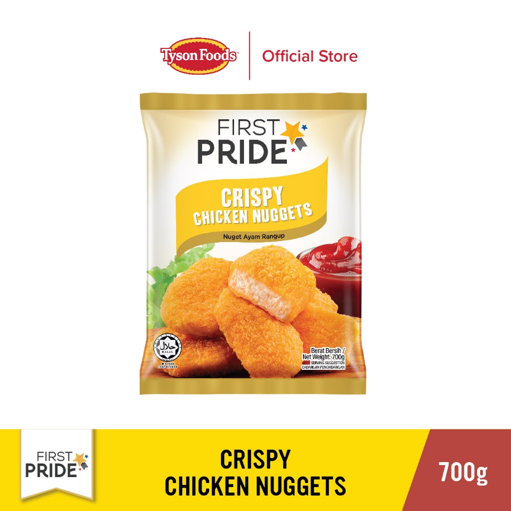 First Pride Crispy Chicken Nuggets 700g (Available Now!) | Shopee Malaysia