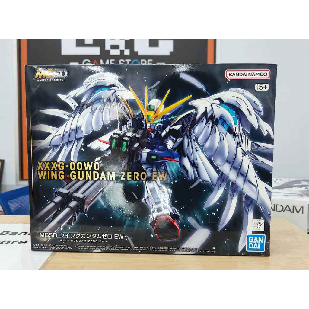 [Ready Stock] Bandai MGSD/Master Grade SD Wing Gundam Zero EW | Shopee ...