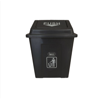 Imec PPF25L/40L/60L -Flap Top Square Bin, Grey | Shopee Malaysia