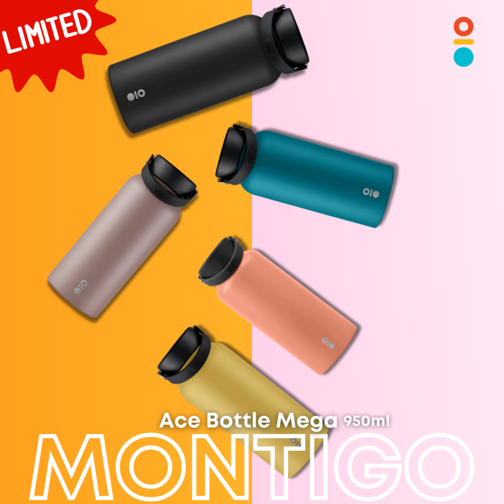 Montigo Ace Bottle Mega (950ml / 32oz) (100% original) (Limited Stock) | Shopee Malaysia