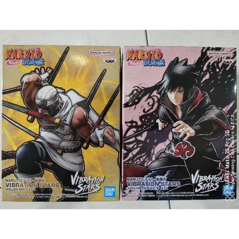 NARUTO SHIPPUDEN VIBRATION STARS UCHIHA SASUKE KILLER BEE | Shopee Malaysia