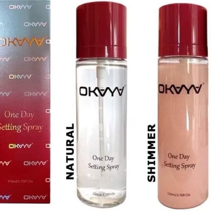 OKAYA MAKEUP SETTING SPRAY SHIMMER NEUTRAL MAKEUP LOCK SPRAY | Shopee ...