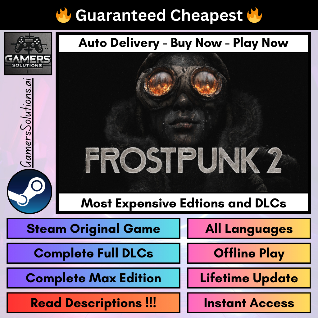 Frostpunk 2 [Auto Delivery] [Full DLC] [Steam Offline] PC Game | Shopee ...