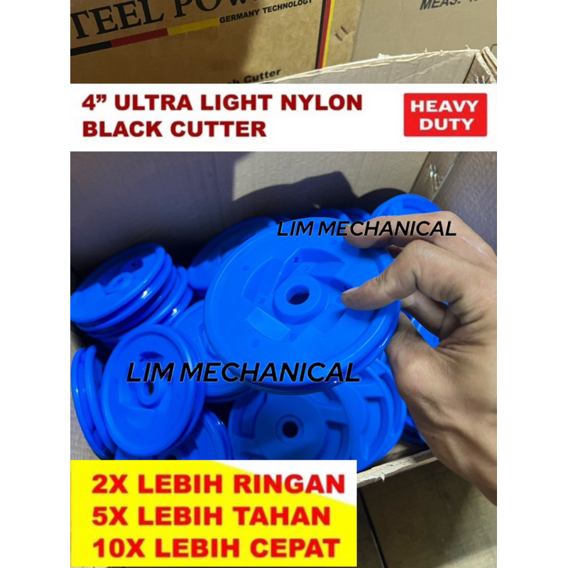 (Ready Stock) HEAVY DUTY Brush Cutter Trimmer Plate (Nylon) / Piring ...