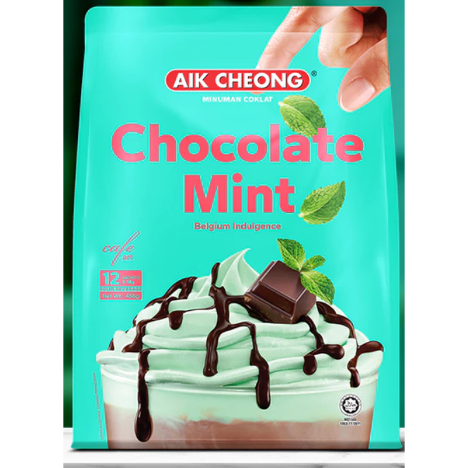 AIK CHEONG (CAFE ART) CHOCOLATE MINT (38g x 12 sachets) | Shopee Malaysia