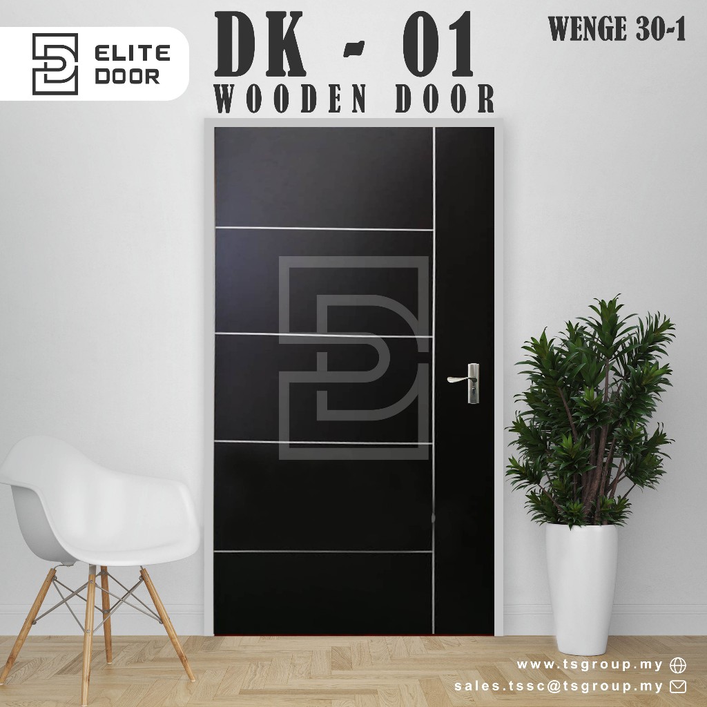 ELITEDOOR Laminated Art Wooden Door Posting 1 | Shopee Malaysia