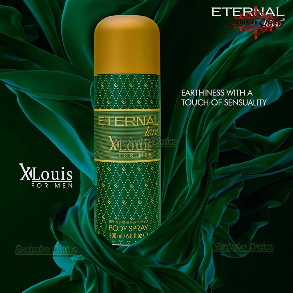 Eternal Love X.Louis for MEN 200ML Refreshing Perfumed Body-Spray ...