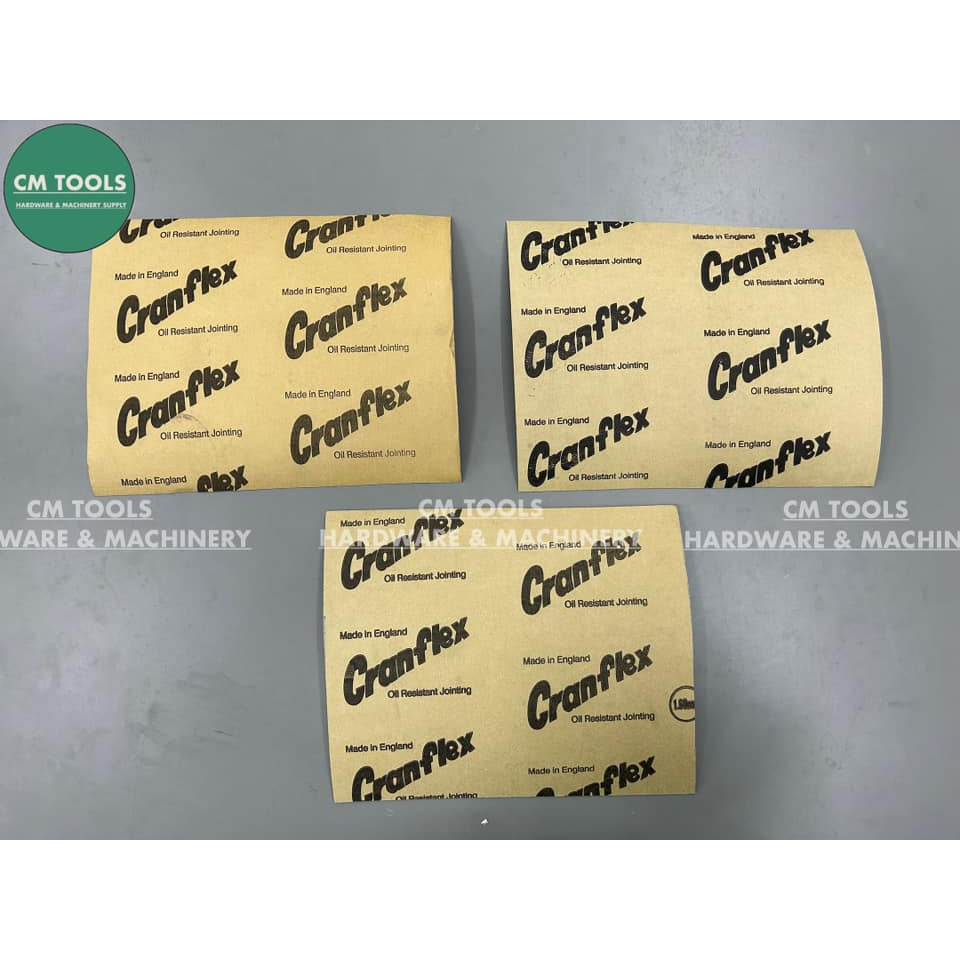 Cranflex Gasket Paper (0.4mm, 0.8mm, 1.6mm) / Gasket Paper (Size : 10 ...