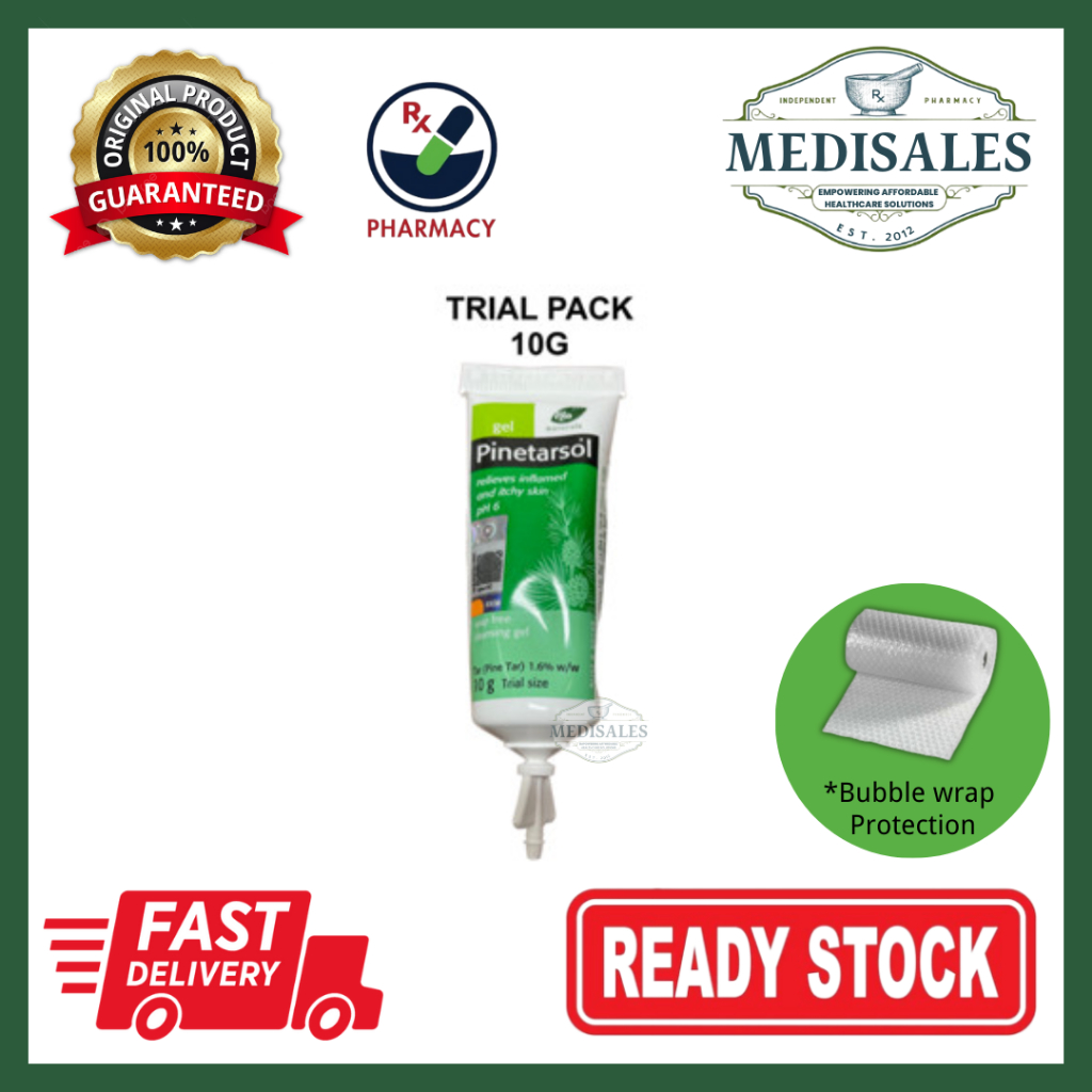 (TRIAL PACK) PINETARSOL SOAP FREE CLEANSING GEL 10G | Shopee Malaysia