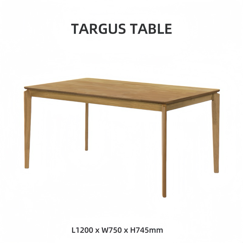 HS FURNITURE | SOLID WOOD | TARGUS TABLE | DINING TABLE | WOODEN TABLE ...