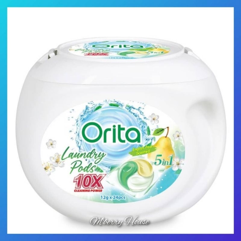Orita English Pear Laundry Pods 24s | Shopee Malaysia