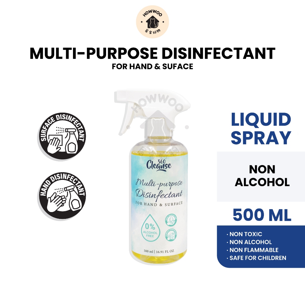 Cleanse360 Multi-Purpose Disinfectant For Hand & Surface [Spray ...