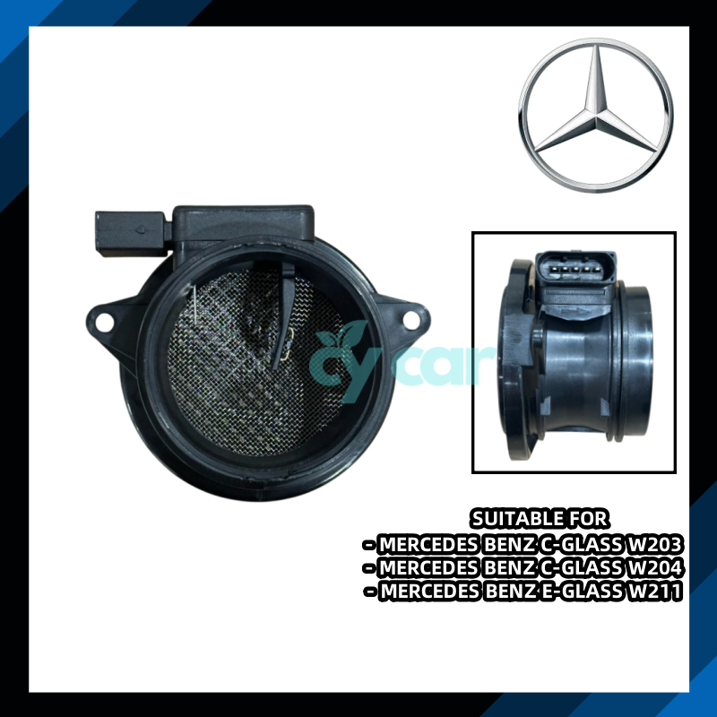 MERCEDES BENZ W203 W204 W211 M271 MASS AIR FLOW SENSOR MAF SENSOR (5 ...