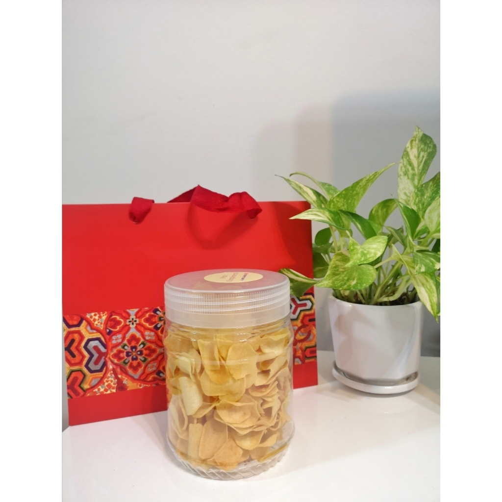 Nga Ku Chips 芽菇饼 Kerepek Nga Ku Ngaku Arrowhead Chip Homemade CNY ...