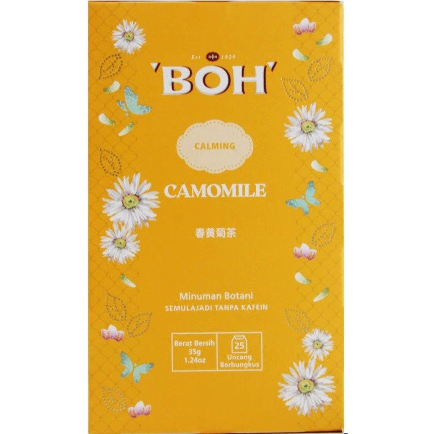 Boh Herbal Tea Bags (25s) - Camomile | Shopee Malaysia