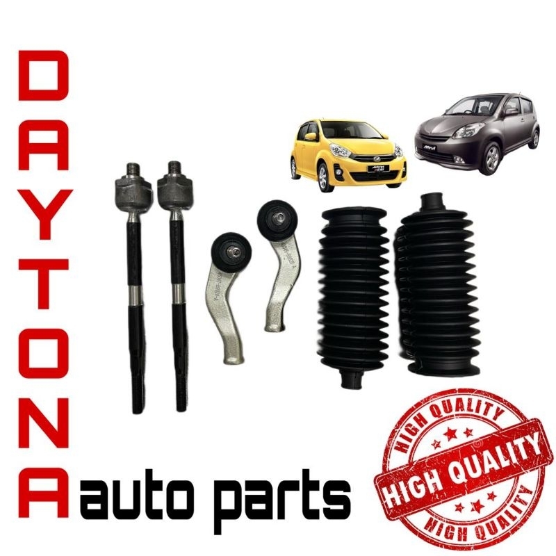 COMBO SET TIE ROD END , RACK END , STEERING BOOT , PERODUA MYVI OLD ...