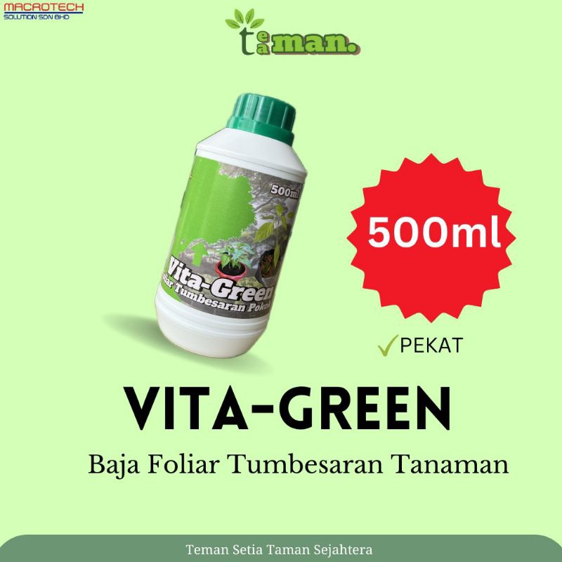VITA-GREEN Baja Foliar Tumbesaran Tanaman Foliar Fertilizer for Plant ...