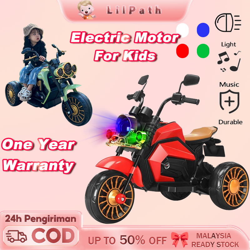 Motorbike for Kids With Music & Lights Rechargeable Motorcycle Kids ...