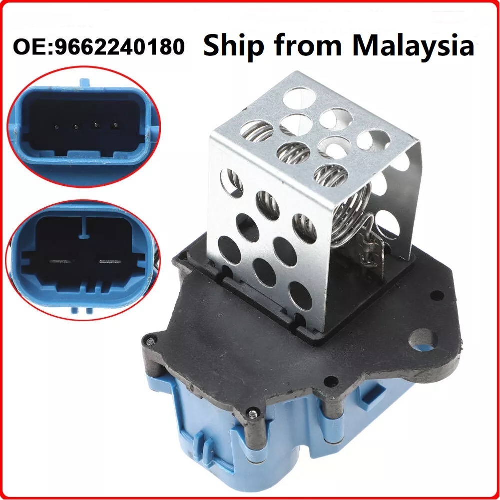 Radiator Fan Relay Resistor for Peugeot 307/308/5008/ 9662240180 ...