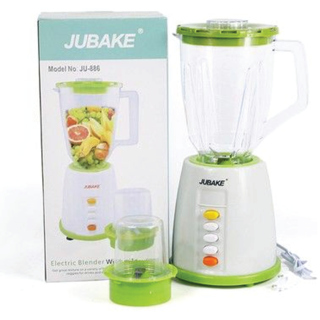 BLANDER 🔥NEW ARRIVAL JUBAKE JU-886 2 IN1 Electric Blender with Mill 300 ...