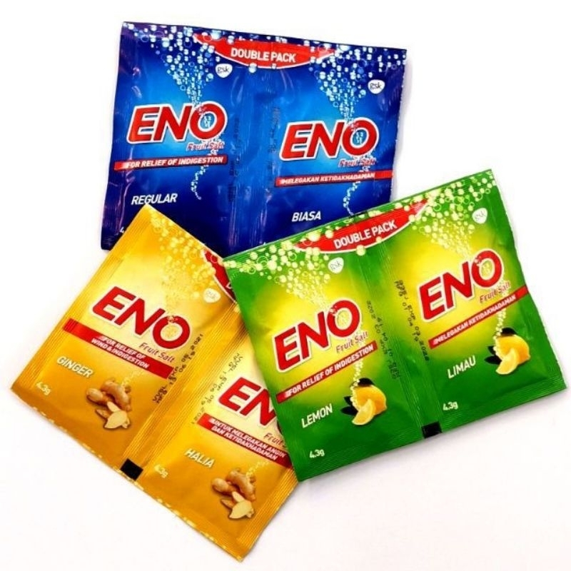 Eno Regular / Lemon / Ginger Relief Of Indigestion Sachet / per packs ...