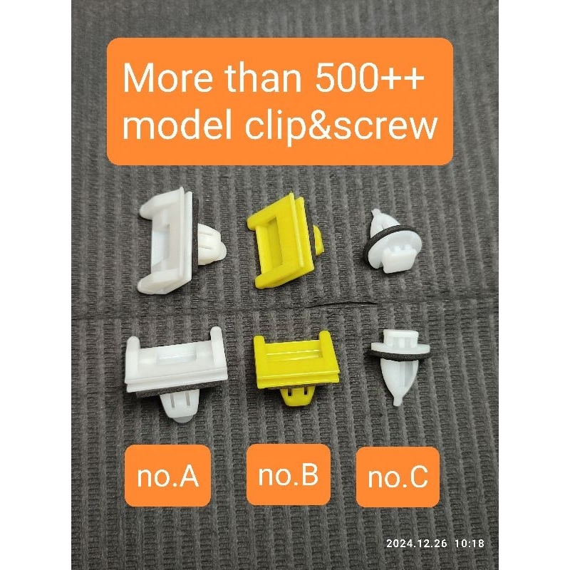 toyota vellfire ANH20 door protector clip (5pcs) | Shopee Malaysia