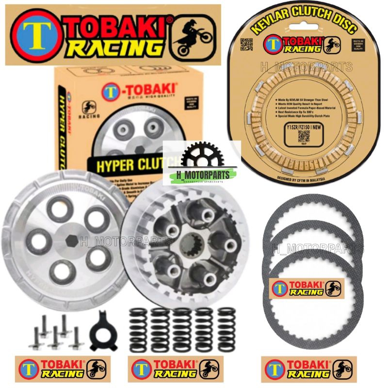 TOBAKI RACING HYPER CLUTCH LC135 Y15ZR Y16ZR Y125Z RS150 RSX SRL115 FI ...