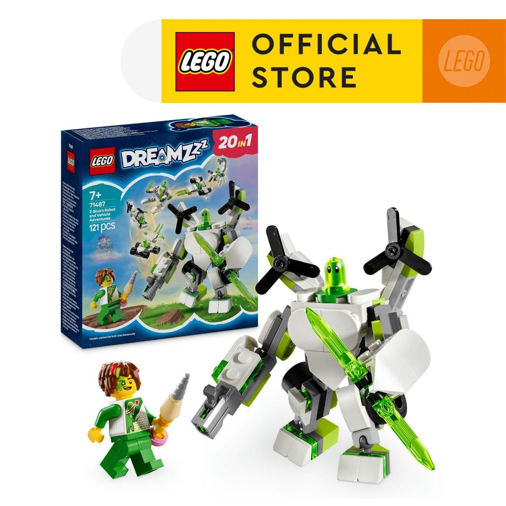 LEGO DREAMZzz 71487 Z-Blob's Robot and Vehicle Adventures (121 Pieces ...
