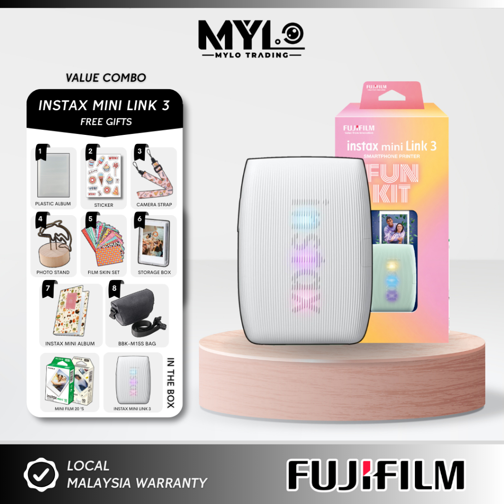 (READY STOCK) - Fujifilm Instax Mini Link 3 | Mini Link3 | Link 3 ...