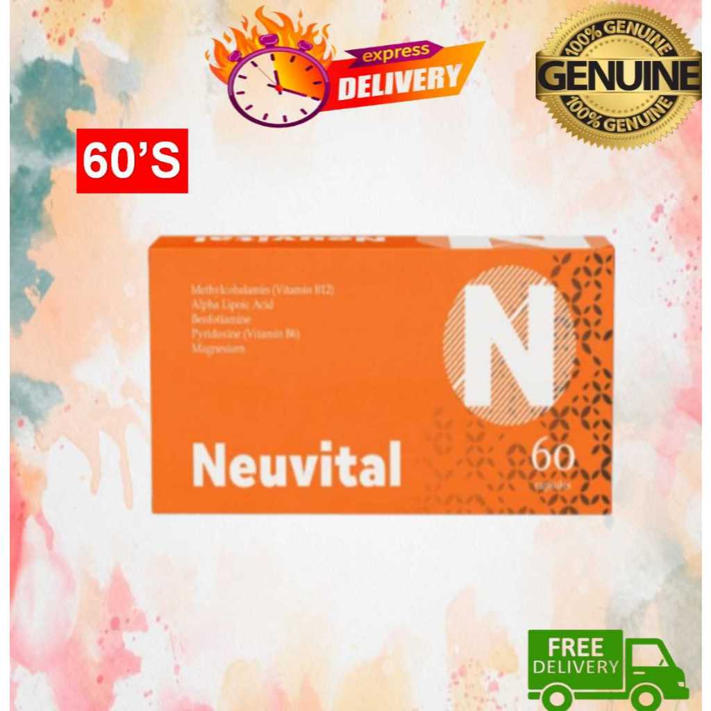 Neuvital nerve capsule 60's (supplement urat/补筋) | Shopee Malaysia