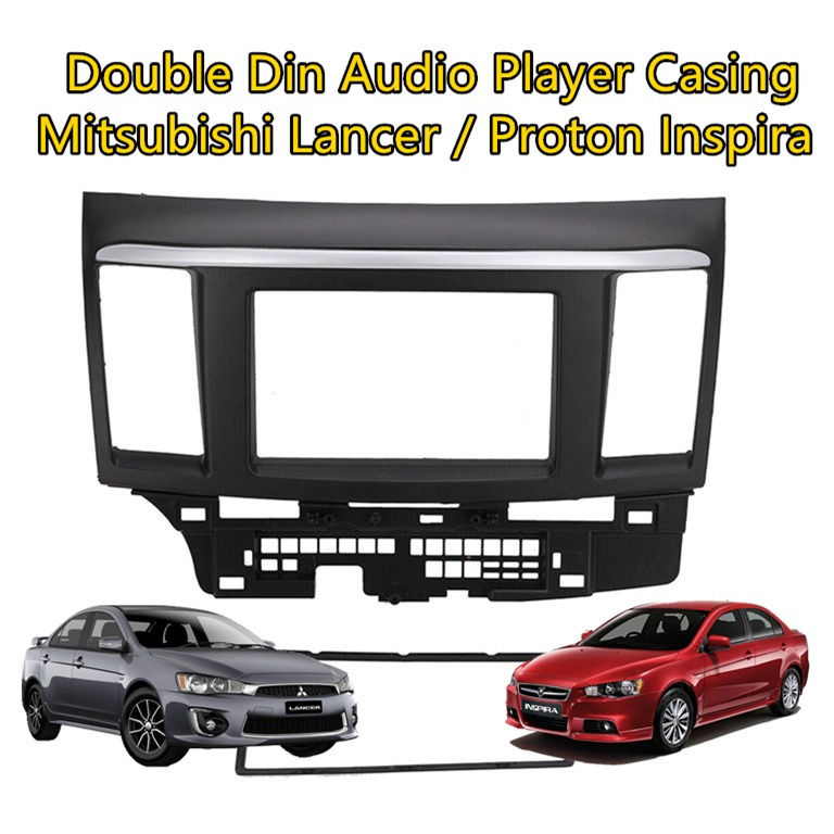 S022 Mitsubishi Lancer/ Proton Inspira Double Din Car Audio Panel ...