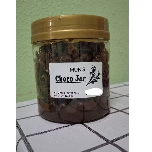 Mun's Choco Jar Mini Choco Crunch 120g (Chocolate Beryls 100%) | Shopee ...