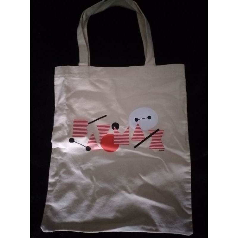 Baymax Disney Canvas Tote Bag | Shopee Malaysia