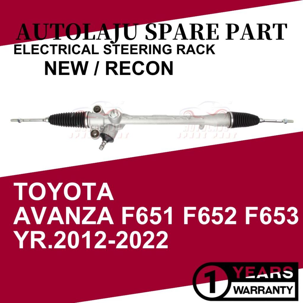 TOYOTA AVANZA F651 F652 F653 (2012-2022) STEERING RACK HIGH QUALITY 1 ...