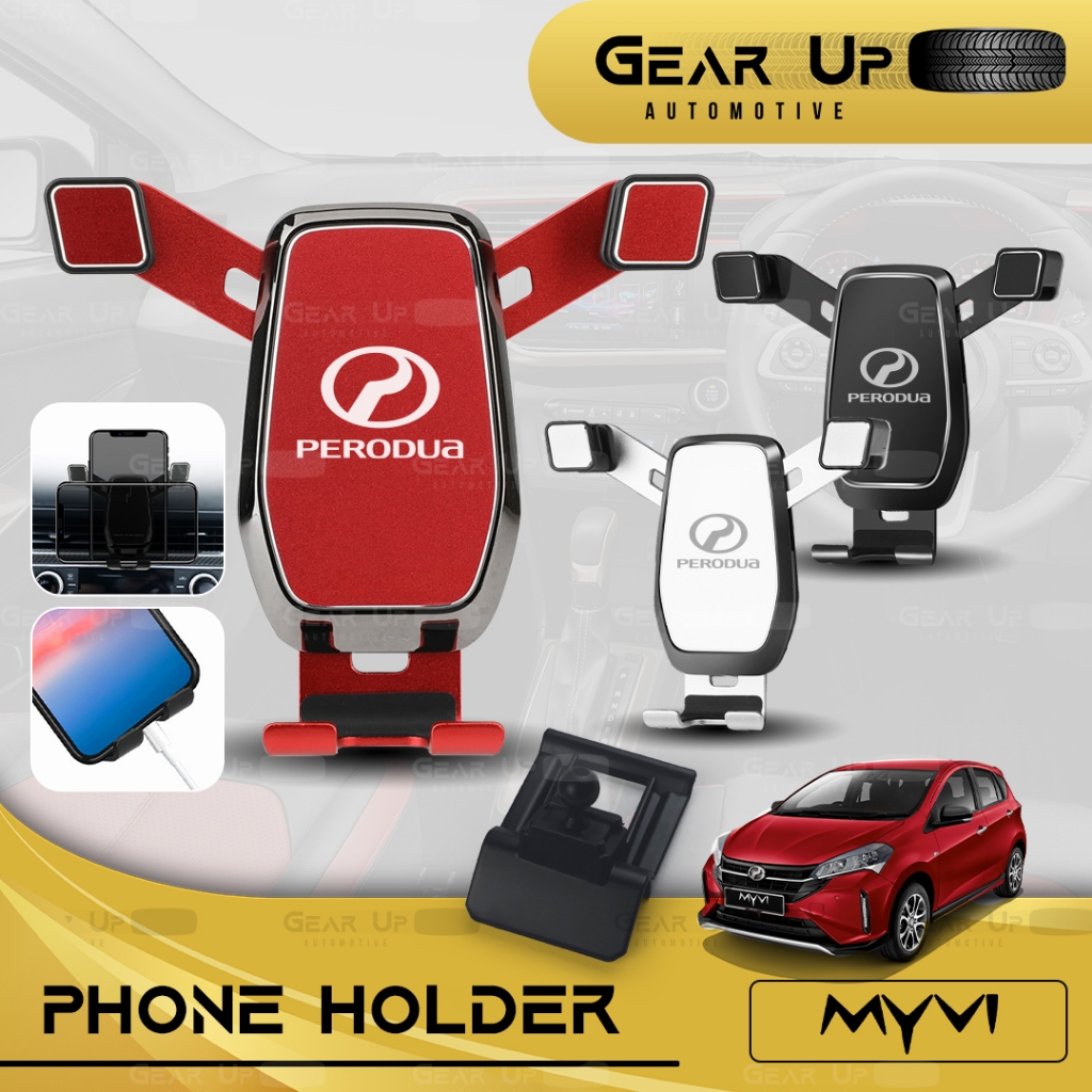 𝐏𝐇𝐎𝐍𝐄 𝐇𝐎𝐋𝐃𝐄𝐑 𝐁𝐑𝐀𝐂𝐊𝐄𝐓 Perodua MYVI 2025 2024 Facelift GEN 3 G3 ...