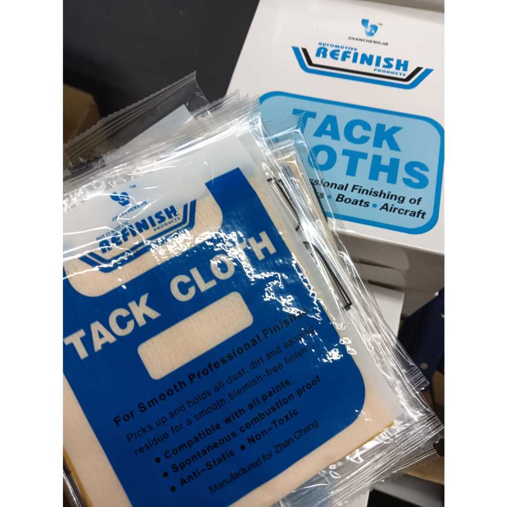 TACK CLOTH/KAIN GAM/KAIN KUNING LAP HABUK DAN WAX/FOR DUST REMOVAL ...